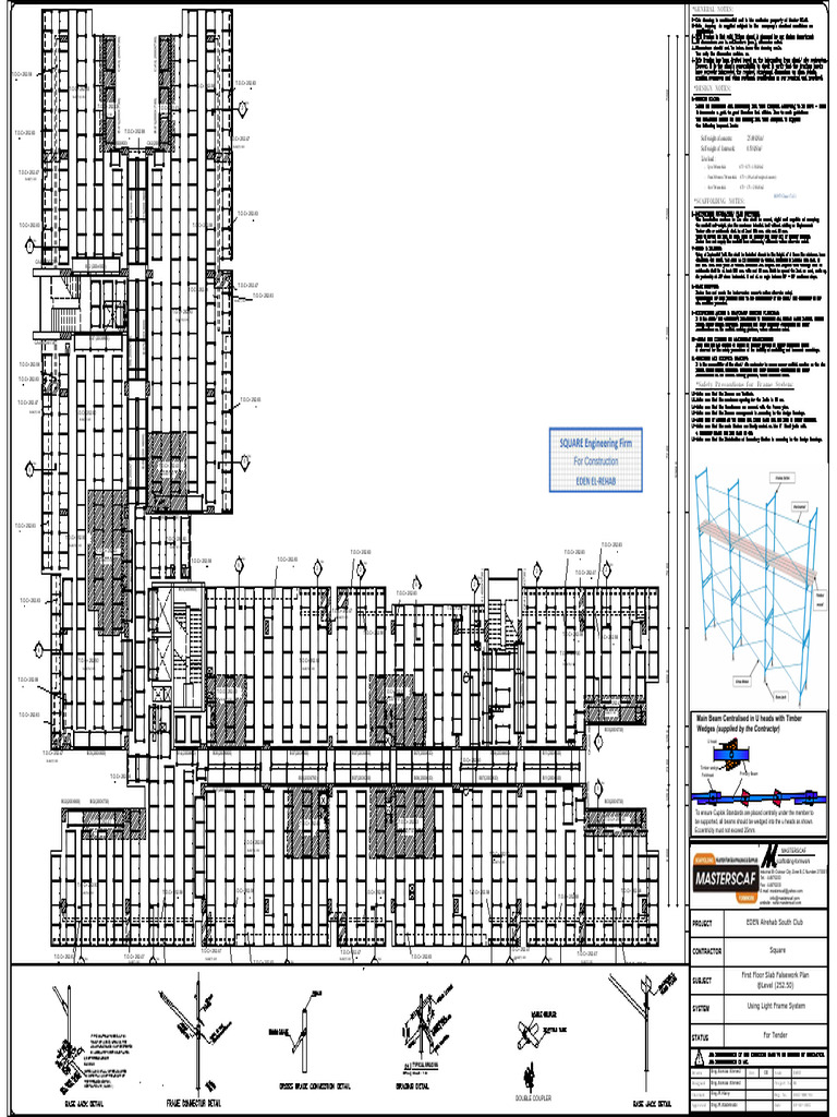 Self Weight of Concrete: 25.00 KN/M Self Weight of Formwork: 0.50 KN/M ...