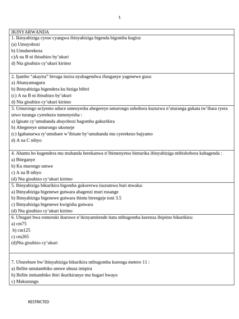 Questions de Permis Provisoire | PDF