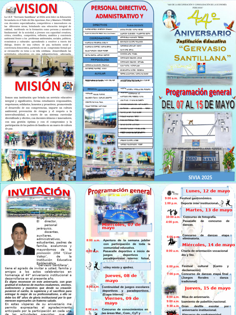 TRIPTICO 2025 GERVASIO Oficial (1) | PDF