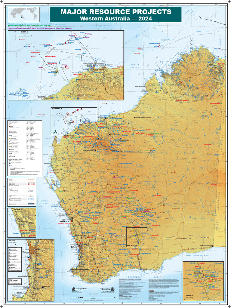 Major Resource Projects in WA 2024 | PDF