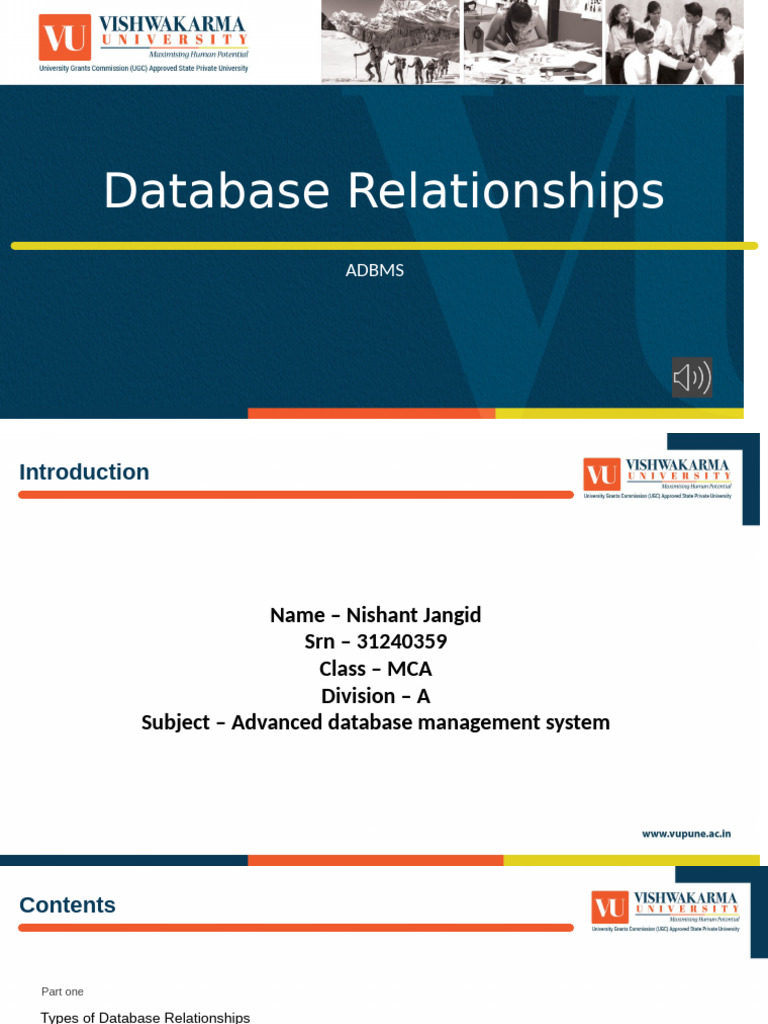 Database Relationships 1 | PDF | Databases | Data