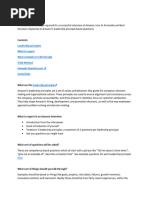 Amazon Leadership Principles Explained | PDF | Leadership | Goal