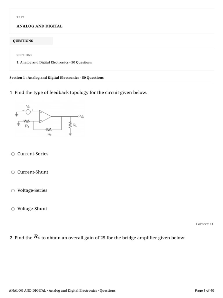 Analog | PDF | Operational Amplifier | Analog To Digital Converter