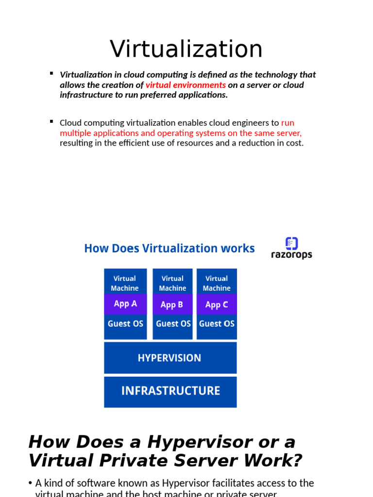 Virtualization UNIT1 | PDF | Virtualization | Virtual Machine