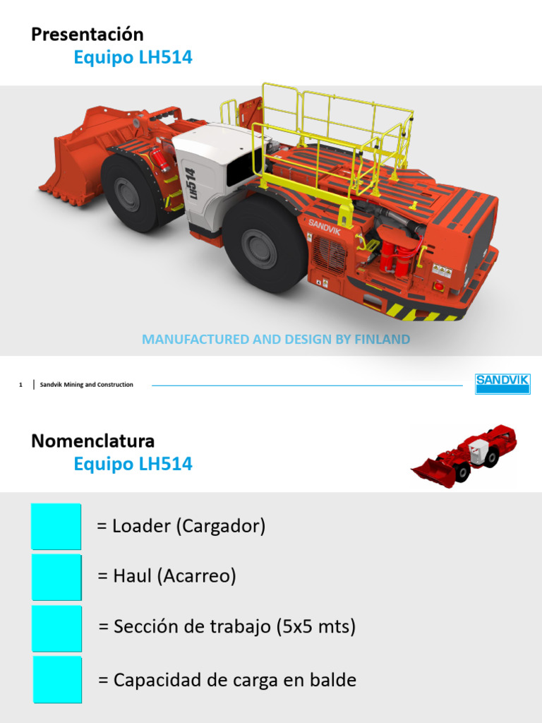 LH514_PRESENTACION 2020 | PDF | Ingeniería mecánica