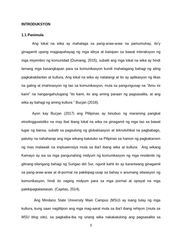 Final Output Research FIl101 | PDF