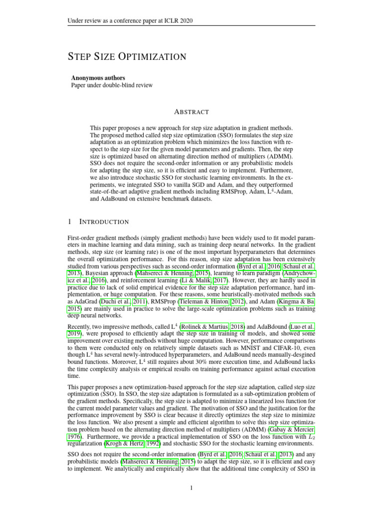 1938 Step Size Optimization-Original PDF | PDF | Mathematical Optimization | Applied Mathematics