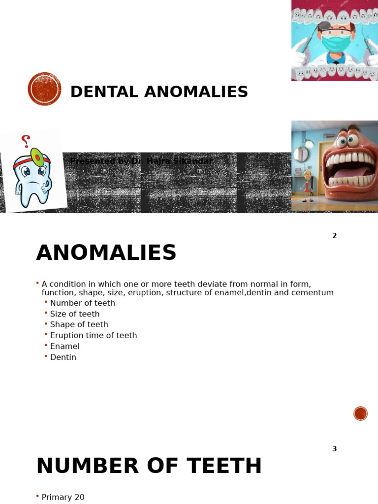 Microdontia and Dental Anomalies Overview | PDF | Dental Anatomy ...