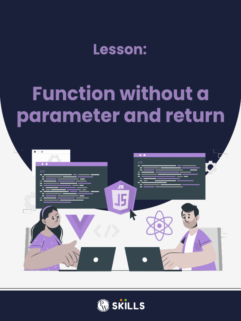 Function Without A Parameter and Return | PDF | Parameter (Computer Programming) | Computer ...
