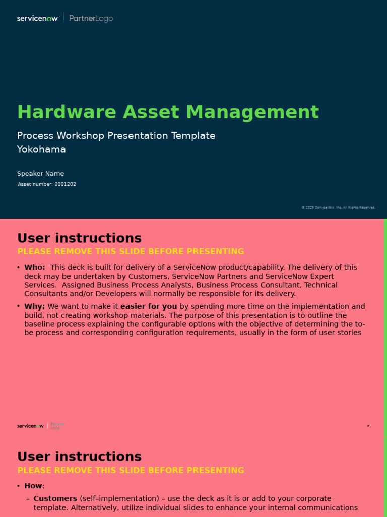 ServiceNow Hardware Asset Management Guide | PDF | Asset Management ...