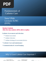 Catheter Care: RCN Guidance For Health Care Professionals | PDF ...