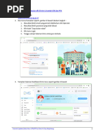 LANGKAH LANGKAH PENGISIAN EMIS PTK v.2 | PDF