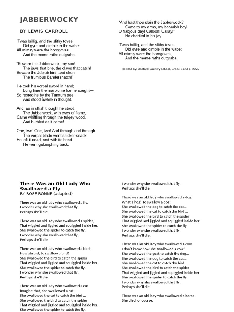 English Choral Verse Poems | PDF | British Poetry | Lexical Semantics