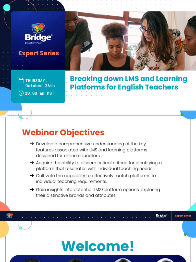 Breaking Down LMS and Learning Platforms For English Teachers | PDF ...