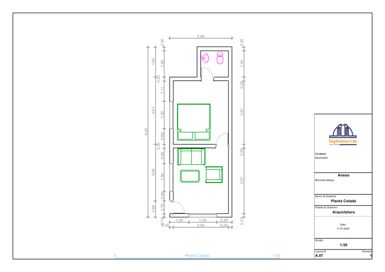 Planta Cotada Anexo | PDF