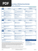 Chamberlain BSN Curriculum Overview | PDF | Course Credit | Academic Degree