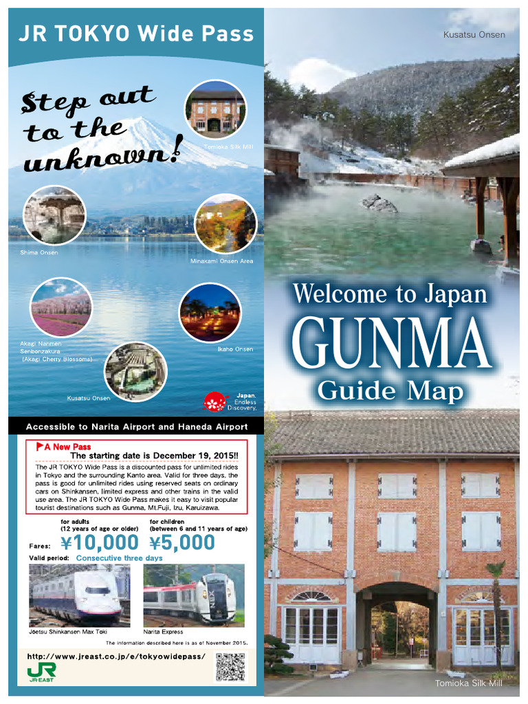 Welcome to Japan Gunma Guide Map 名称未設定-1 | PDF