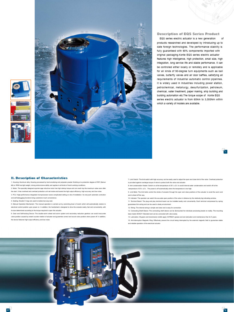 Eqs Catalog (4) .PDF Act Elect | PDF | Actuator | Switch