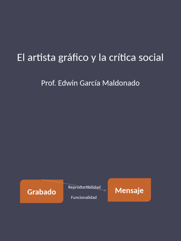 El Artista Gráfico y La Crítica Social | PDF