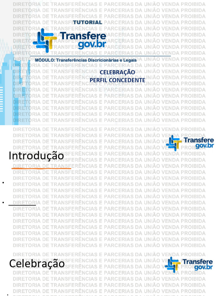 13-Tutorial Celebracao Convenios Concedente | PDF