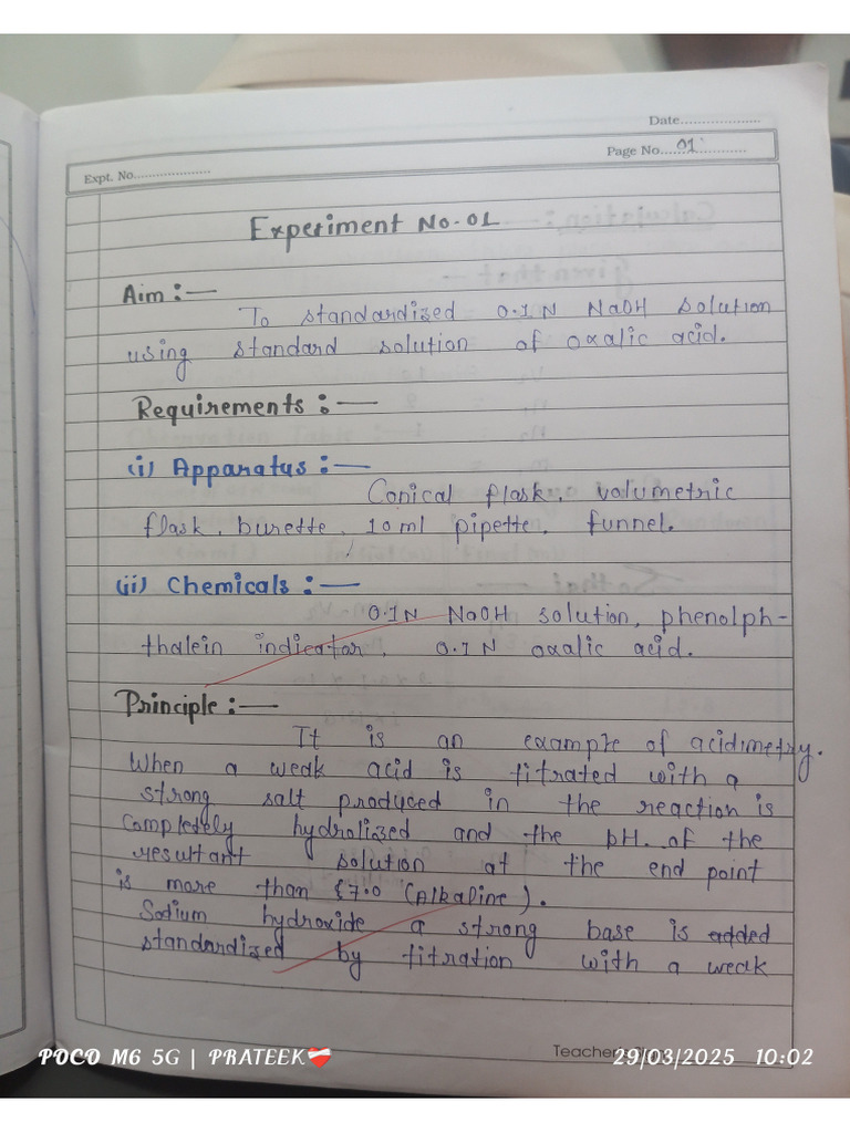 Analysis and Organic Chemistry Practical Semester 102T and 104T | PDF