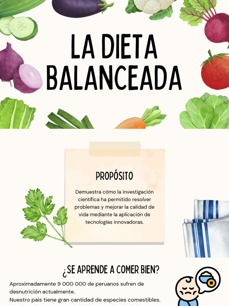 Dieta Balanceada | PDF | Alimentos | Dieta