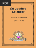 Vaishnava Calendar Events 2019-2020 | PDF | Krishna | Hinduism