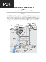AVOCA Mining Method | PDF | Economic Geology | Mining