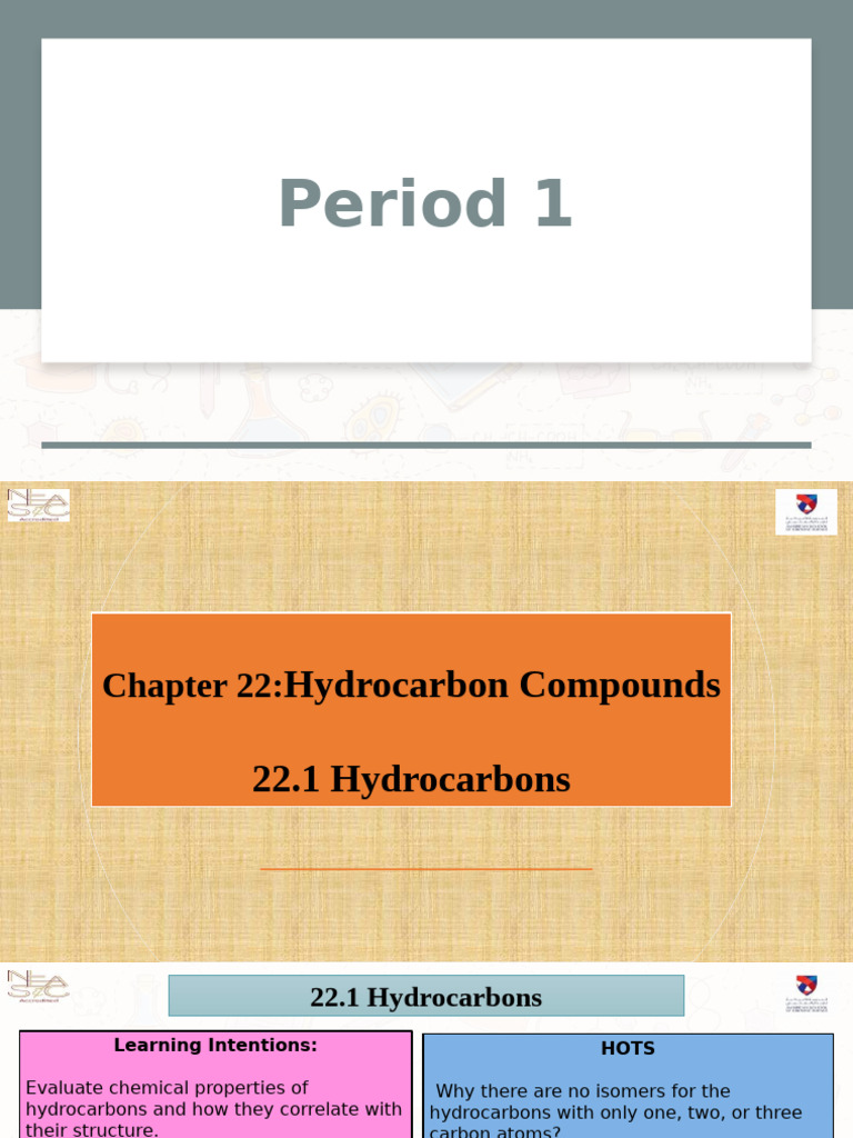 Adv-Chemistry L22.1 - Presentation | PDF | Alkane | Hydrocarbons