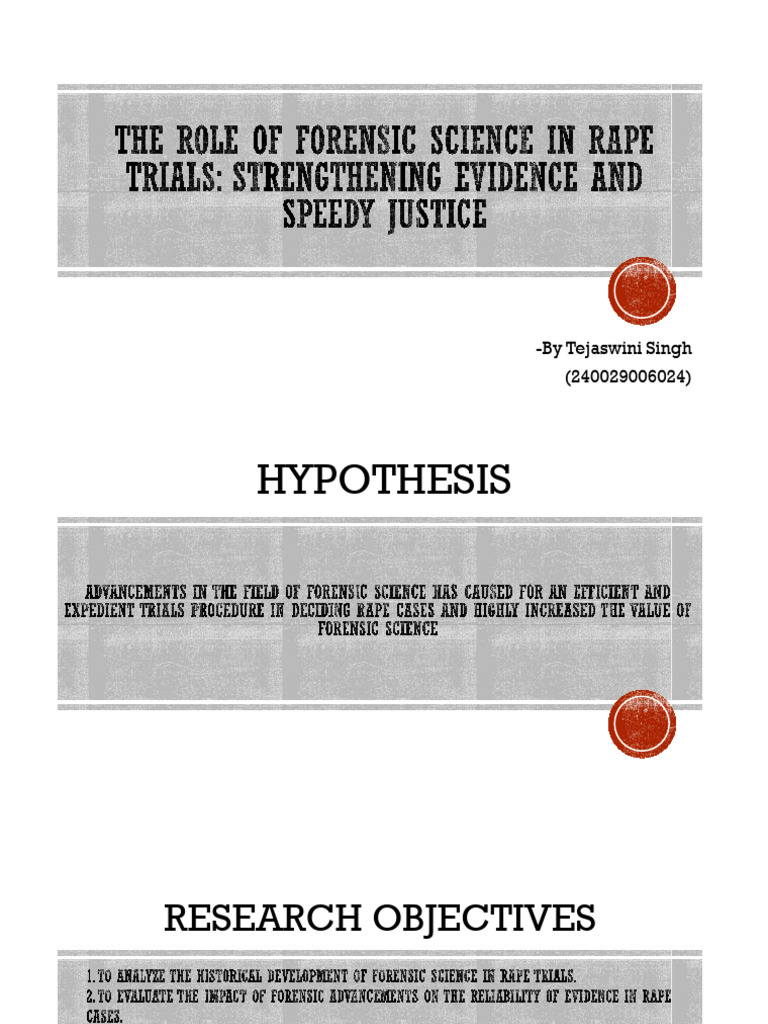 Dissertation PPT Tejaswini | PDF | Forensic Science | Digital Forensics