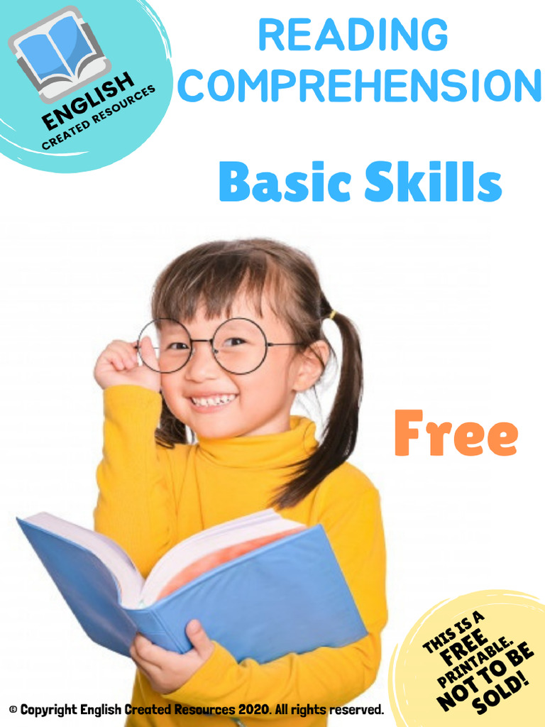 Basic Skills Reading Comprehension Worksheets English Created Resources ...