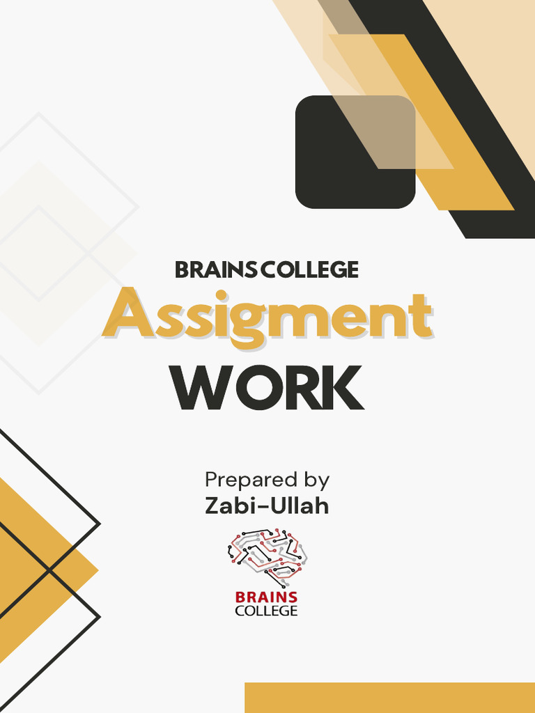 Cover Page PDF | PDF