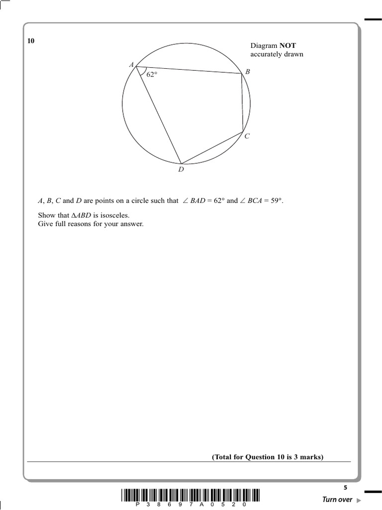 Circle Theorem 4mb0 Pdf Euclidean Plane Geometry Analytic Geometry