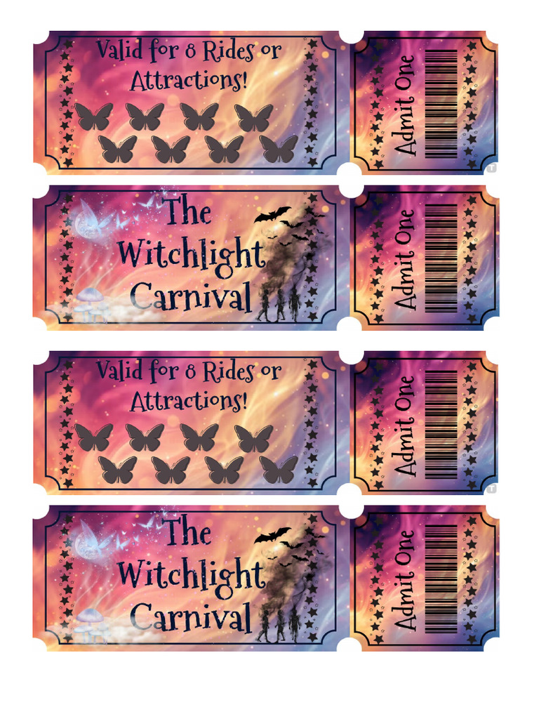 Witchlight Carnival Tickets | PDF