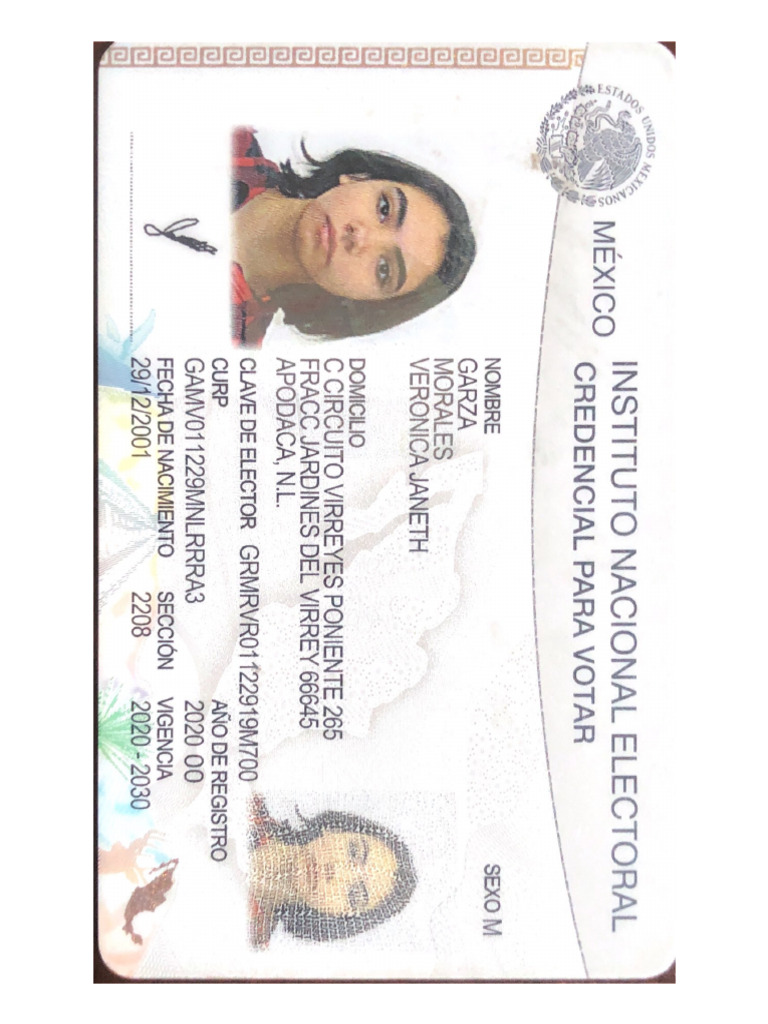 Credencial para Votar 2 | PDF