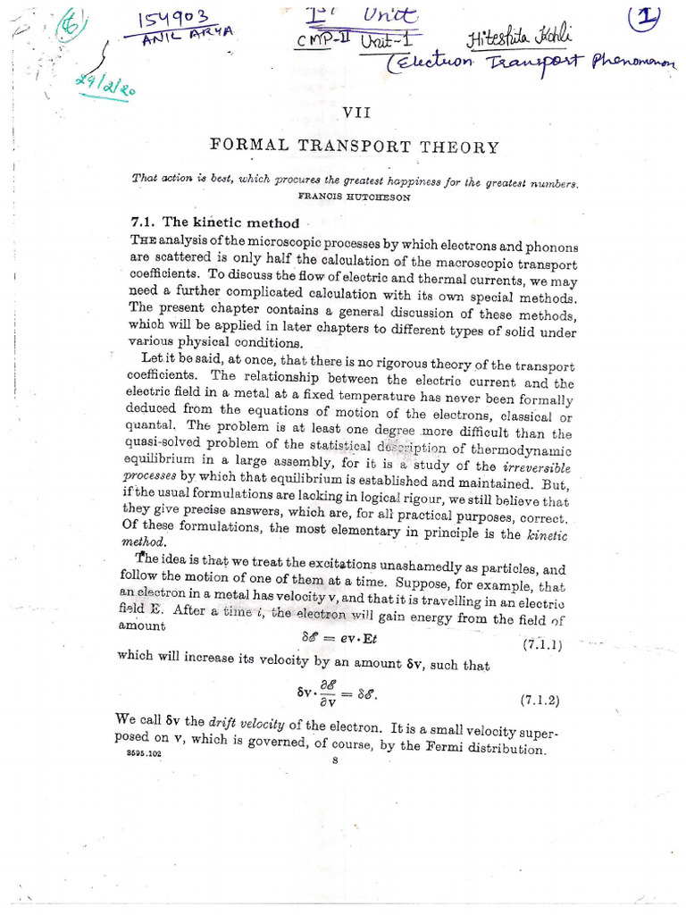 CMP 2 Unit 1 Book | PDF