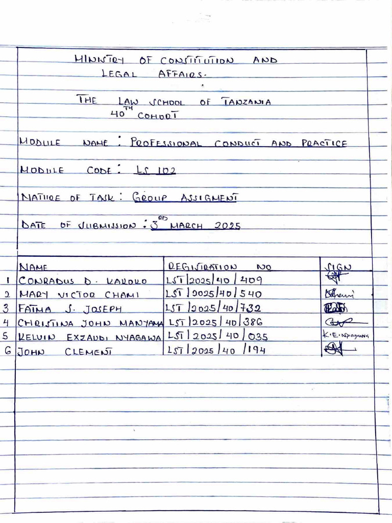 Ls 102 Seminar Day 1 Task 2 Group Work | PDF