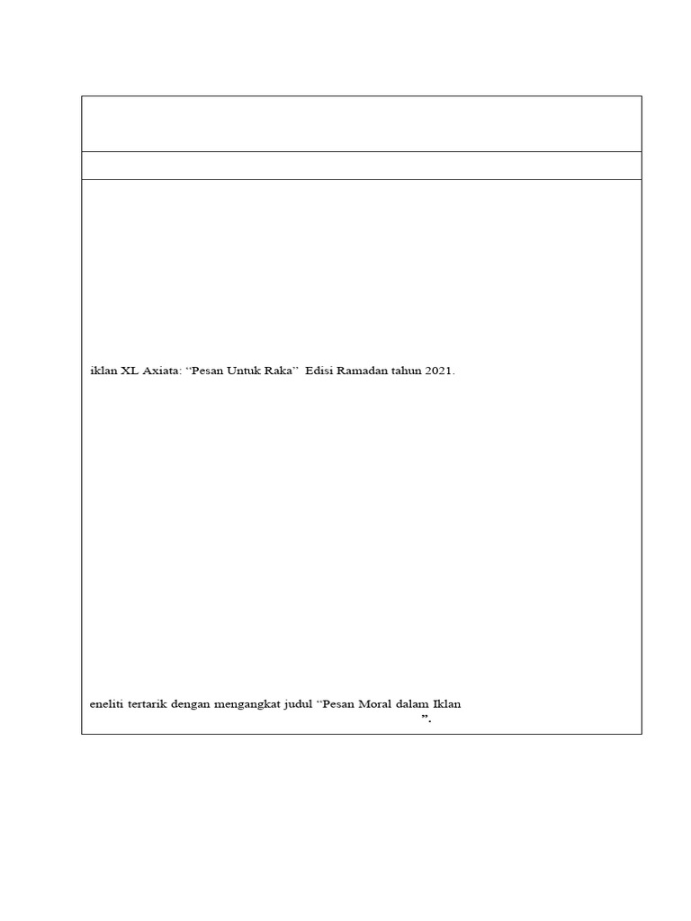 Proposal Penelitian MYRES 2021 Fatihah Nuritsani | PDF