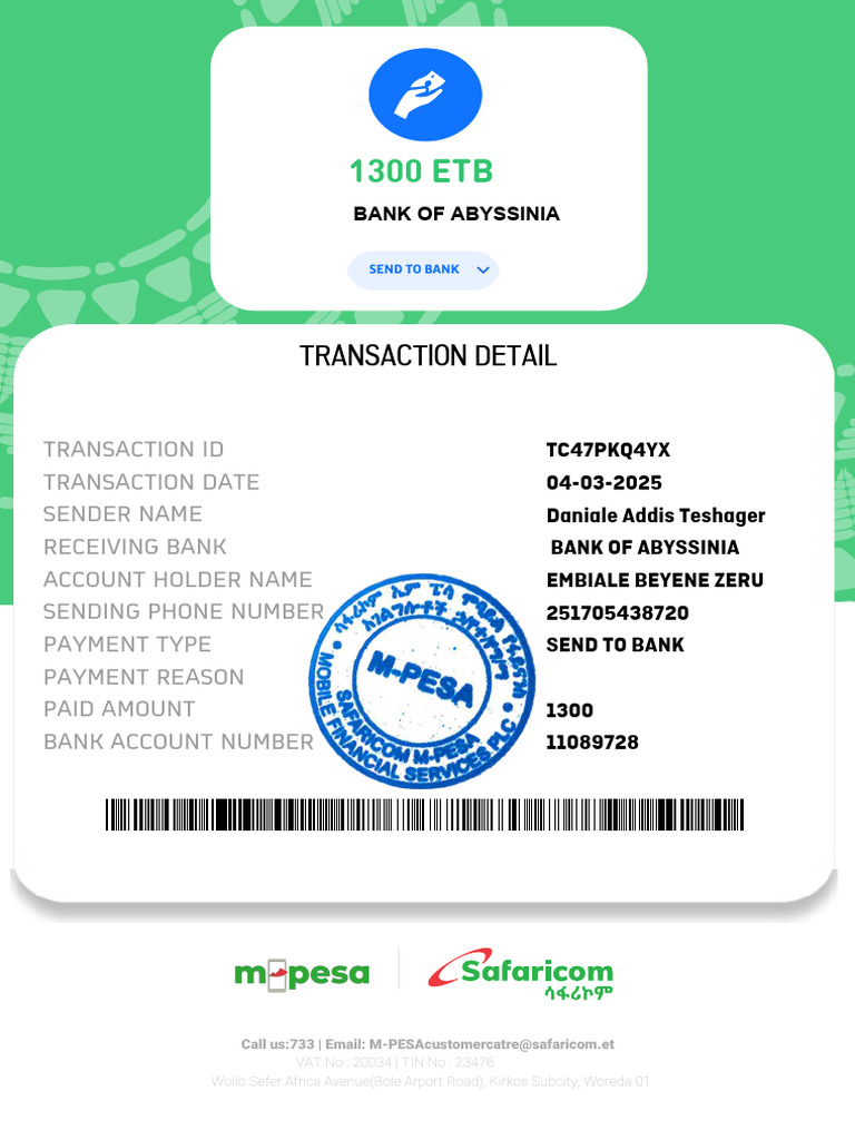 Transaction Detail: Transaction Date Transaction Id | PDF