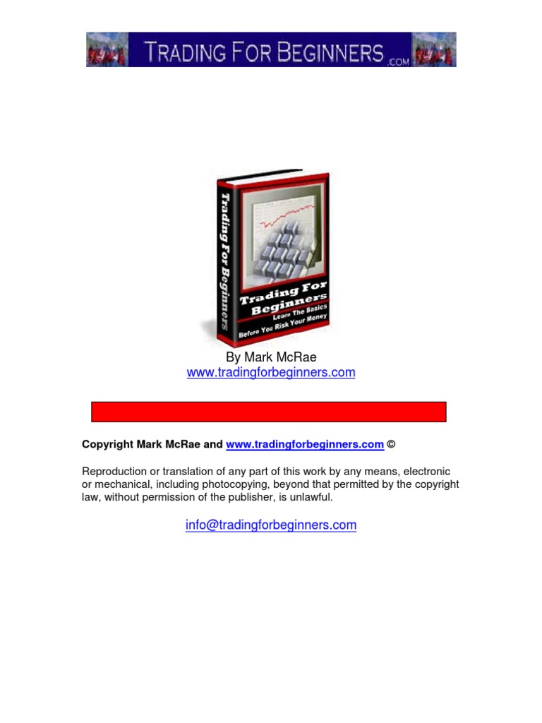 Trading For Beginners | PDF | Foreign Exchange Market | Futures Exchange