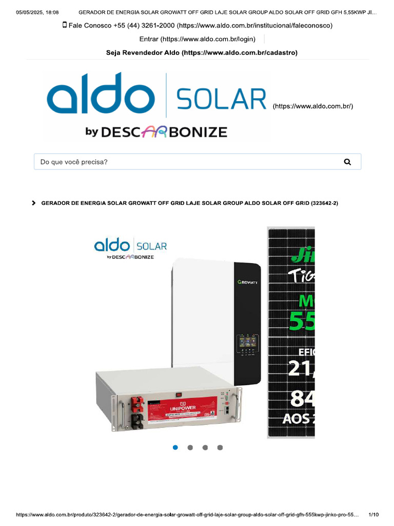 Sistema Off Grid | PDF