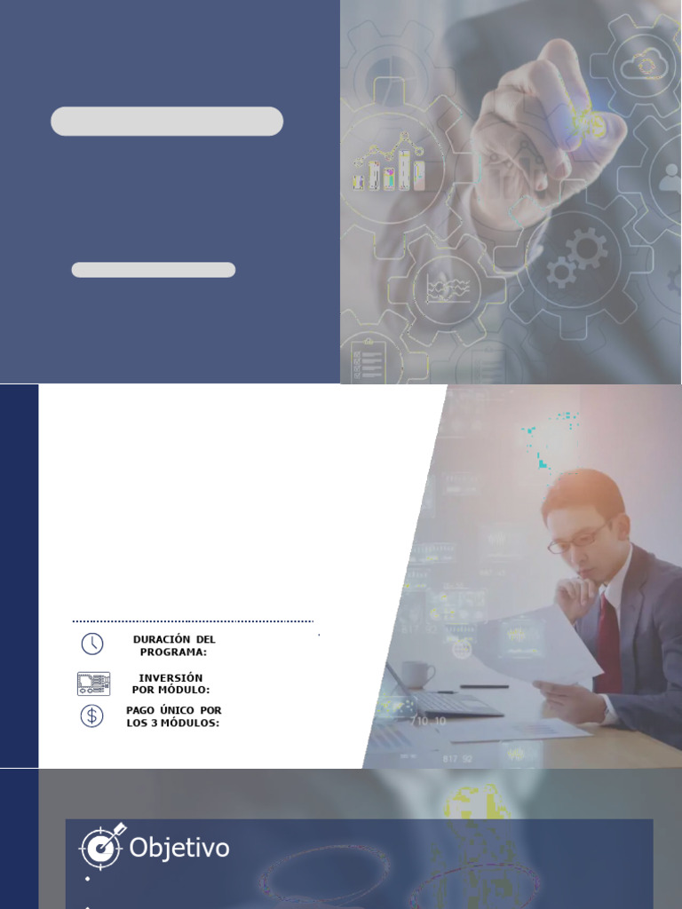 Brochure Gestion Por Procesos 2024 Fii Unmsm (3) | PDF | Modelo de negocio | Six Sigma