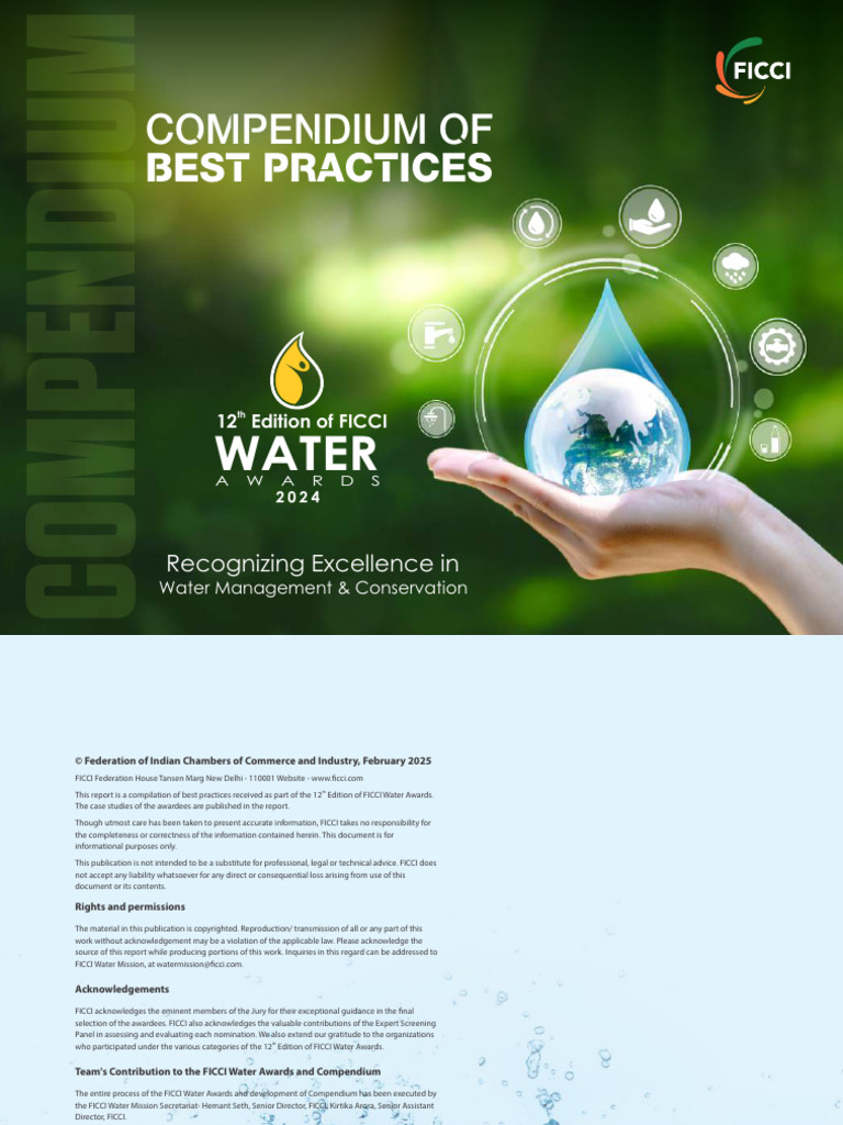 WATER-COMPENDIUM-2024 | PDF | Sustainability | Water Scarcity