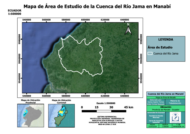 Mapa Area de Estudio | PDF