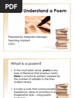 Poetry Pre - Test | PDF | Metaphor | Poetry