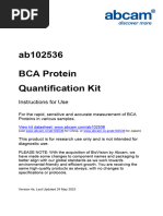 Pierce BCA Protein Assay Kit: User Guide | PDF | Physical Sciences ...