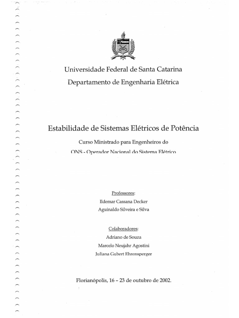 apostilaUFSC Estabilidade | PDF