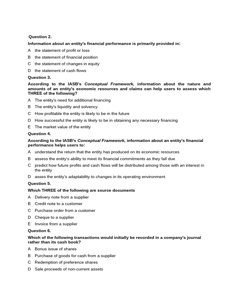 Accounting Mock Exam 6 Ok | PDF | Debits And Credits | Accounts Payable