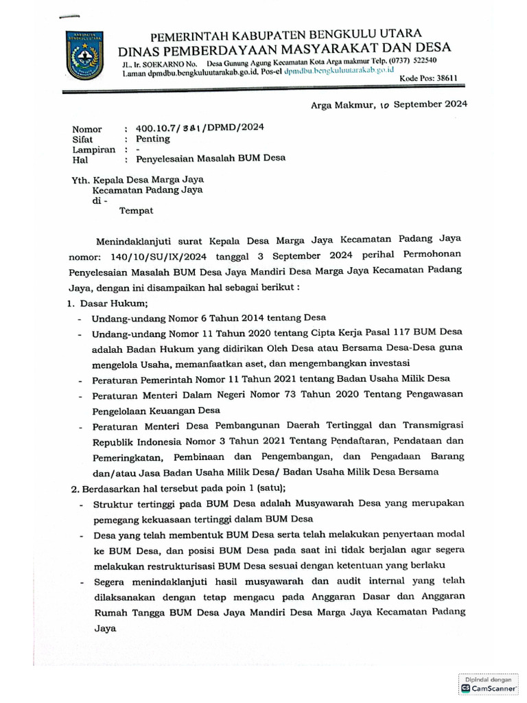 Surat Marga Jaya | PDF