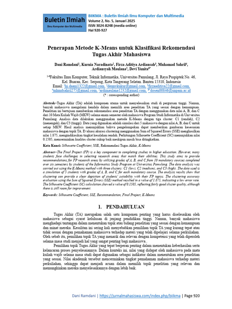 5 +Dani+Ramdani+ (920-927) | PDF